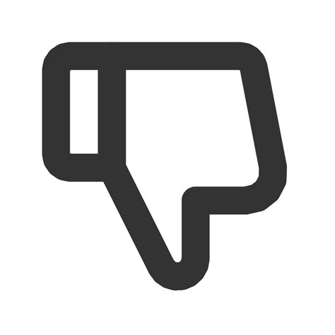 Thumbs Down Vector Svg Icon Svg Repo
