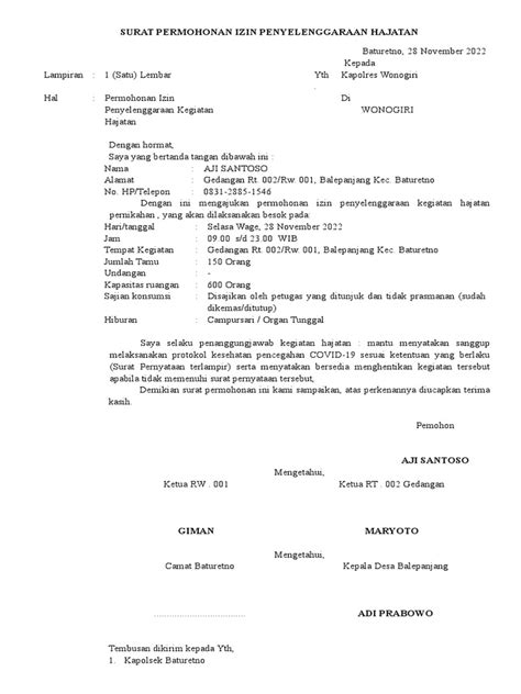 Izin Hajatan Aji Santoso Pdf