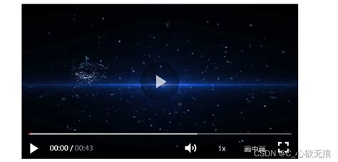 Vue Vue中使用西瓜播放器xgplayer