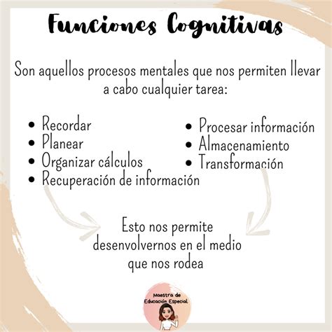 Funciones Cognitivas Maestra Rin