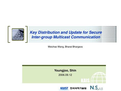 Ppt Key Distribution And Update For Secure Inter Group Multicast Communication Powerpoint