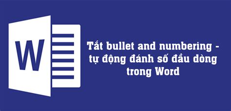 C C Ch C N Ng Bullets And Numbering Tr N Microsoft Word