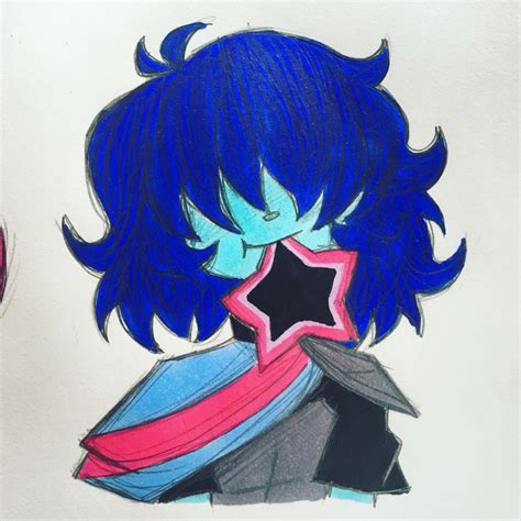 I ♡ Deltarune U Can Draw Kris With The Dark Candy