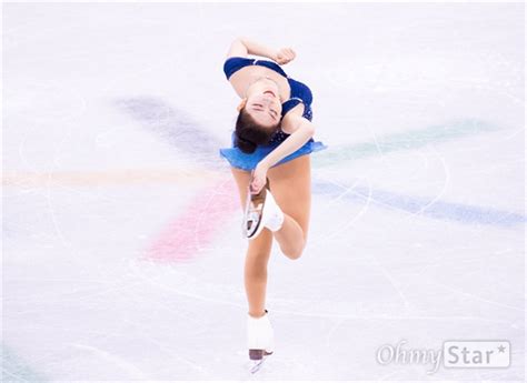 23일 강릉 아이스아레나에서 열린 피겨스케이팅 여자 싱 오마이포토