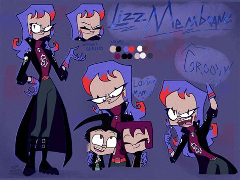 Lizz Membrane The Mom Of Dib And Gazinvader Zim By Dariathedaemoness