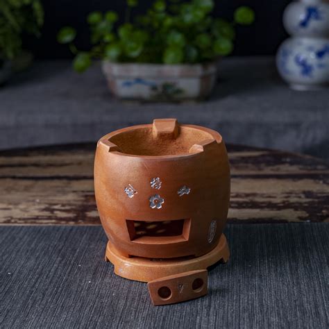 童文举红泥小火炉室内工夫茶煮茶炉子陶土炭炉副榜炉户外家用碳炉 阿里巴巴