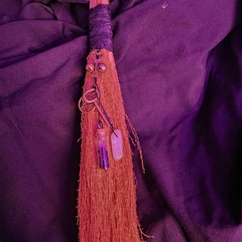 Witch Broom Altar Besom Pagan Protection Besom Wicca Broomwitch