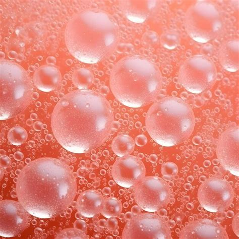 Premium Ai Image Fizzy Soda Bubbles Texture