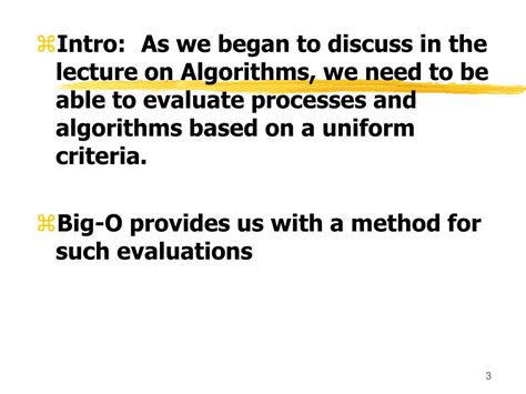 PPT BIG O Algorithms PowerPoint Presentation Free Download ID
