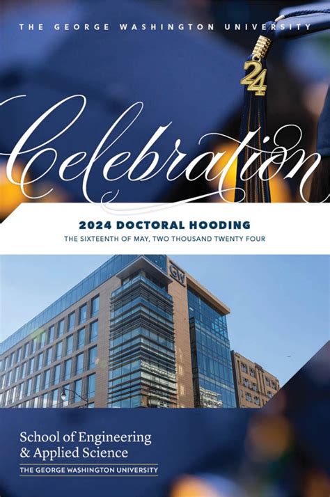 Doctoral Candidates School Of Engineering And Applied Science Commencement The George