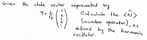 Solved Given The State Vector Represented By Calculate The Chegg Com