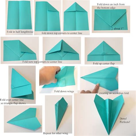 Ideas And Tutorials On How To Make A Paper Airplane