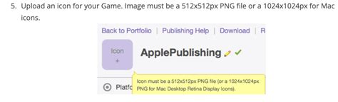 Missing Required Icon File — Gamesalad Forums