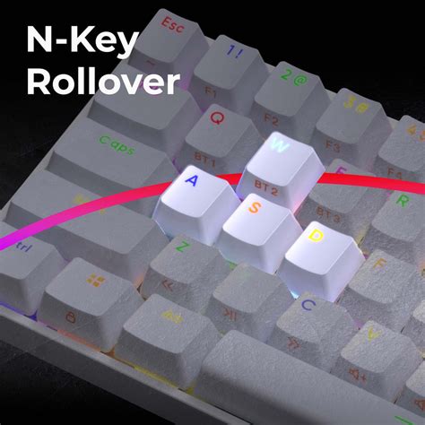 Buy Zebronics Zeb Max Ninja White Colour Keyboard Online Variety Infotech