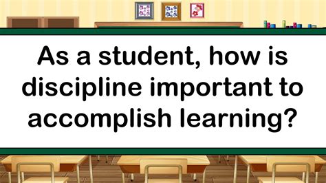 Role Of Discipline In A Learner Centered Classroom Pptx