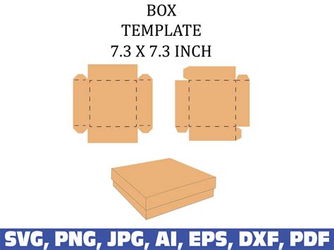 Square Box Template