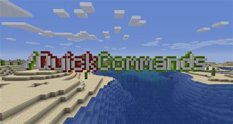 Quick Commands Mcreator