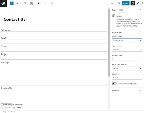 how to create contact form with captcha on wordpress — jetformbuilder