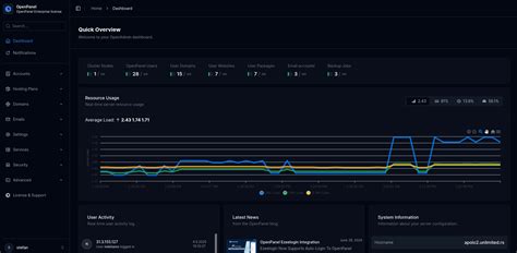 Install Command Generator OpenPanel