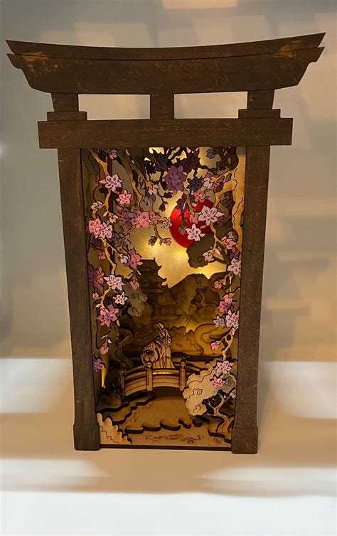 Book Nook Kit Japanese Style Etsy