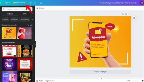Como Redimensionar Imagem No Canva