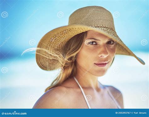 Shes A Beauty On The Beach Cropped Portrait Of A Young Woman Standing
