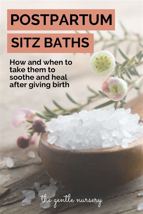Postpartum Sitz Baths How To Heal After Birth With Simple Ingredients