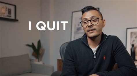 Why I Quit My 80 000 Job Youtube