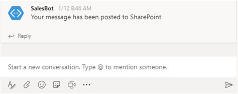 Microsoft Bot Framework Integrating Microsoft Teams Graph Api And