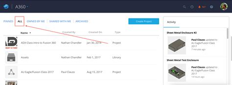 I Cannot See My Projcet Form A360 Autodesk Community