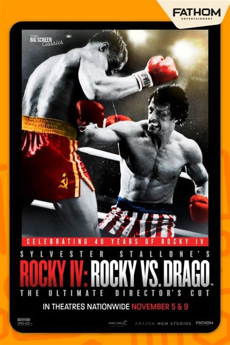 Rocky Iv Rocky Vs Drago The Directors Cut Tickets And Showtimes Near