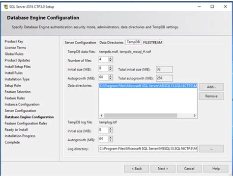 Sql2016 Tempdb