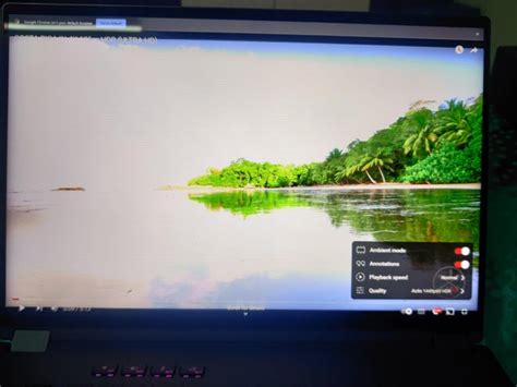 screen uniformity issue on new device r flowx16