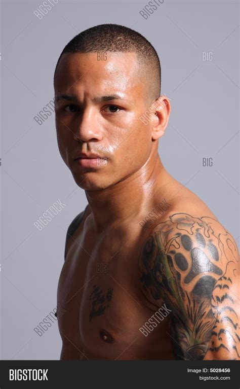 Hispanic Male Tattoos Image And Photo Free Trial Bigstock