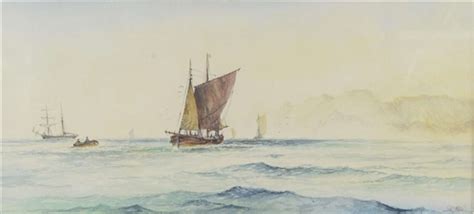 Dc Bell Seascape With Boats Mutualart