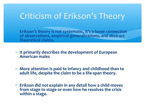 Erik Erikson Ppt Workshops And Classes Hobbies And Interests