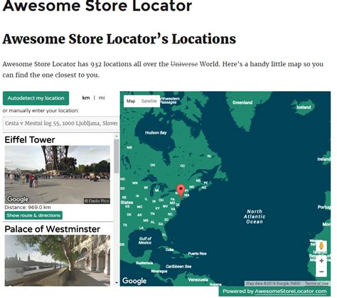 Store Locator For Wordpress Awesome Store Locator Software