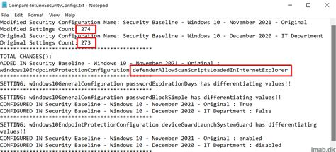 New Security Baseline Version November 2021 For Windows 10 11 In Microsoft Endpoint Manager