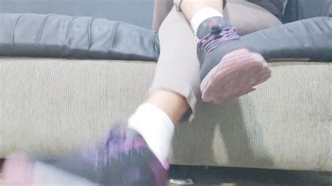 Diana Senior Sneakers Socks And Barefoot Fetish Foot Fetish Paradise
