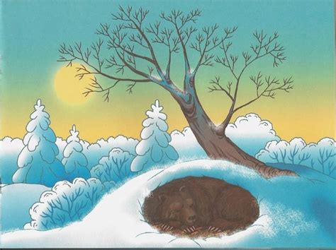 Берлога медведя картинки для детей