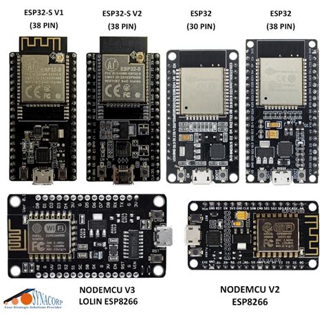 Nodemcu V1 V2 V3 Size And Pinout Comparison Esp8266