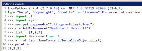 python 2 7 sharpdevelop 4 4 re adding assemblies using clr stack overflow