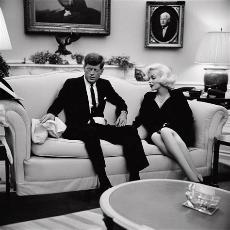 Marilyn And Jfk At The Oval Office 3 By Creedjos On Deviantart