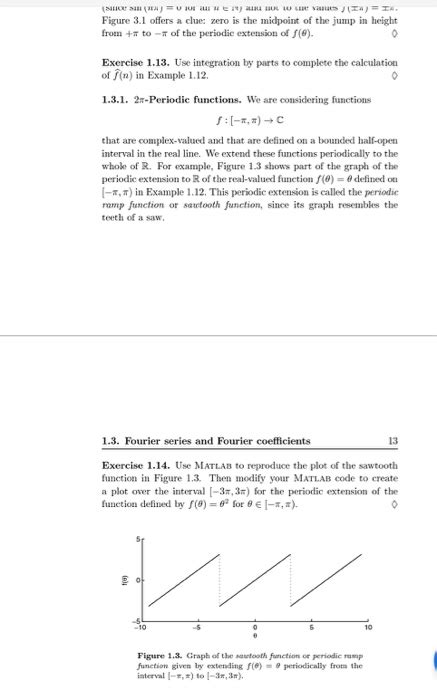 1 3 Fourier Series And Fourier Coefficients 13
