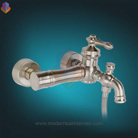 قیمت و خرید آنلاین شیر دوش حمام استیل مات جزیره مدل لومانا مدرن ساختمان