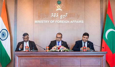 India Maldives Sign 13 Mous To Enhance Ferry Services Implement