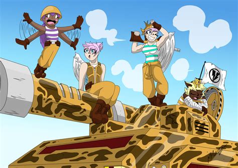 Tank Girls By Raichious Muffin On Deviantart