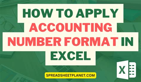 How To Apply Accounting Number Format In Excel