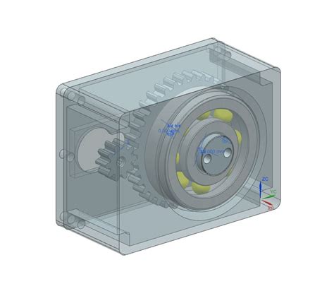 Robot Gearbox For Sg90 Micro Small Sm Freelancer