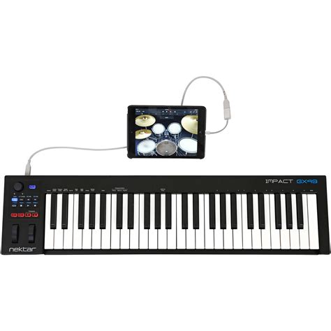 Nektar Technology Gx49 Usb Midi Keyboard Controller Ion Audio Visual